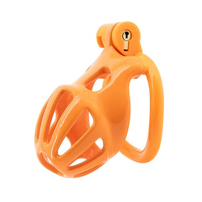Orange Python Chastity Cage - Small – Chastity Cage Australia